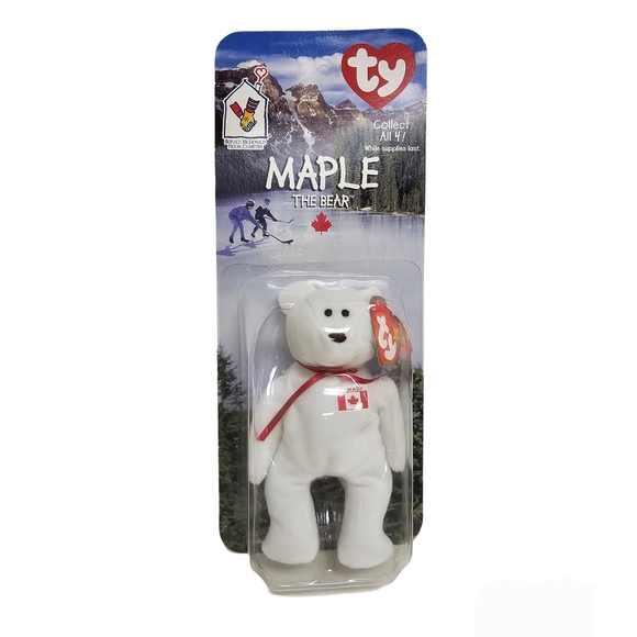 McDonald's | Toys | Mcdonalds Ty Beanie Babies Maple The Bear | Poshmark